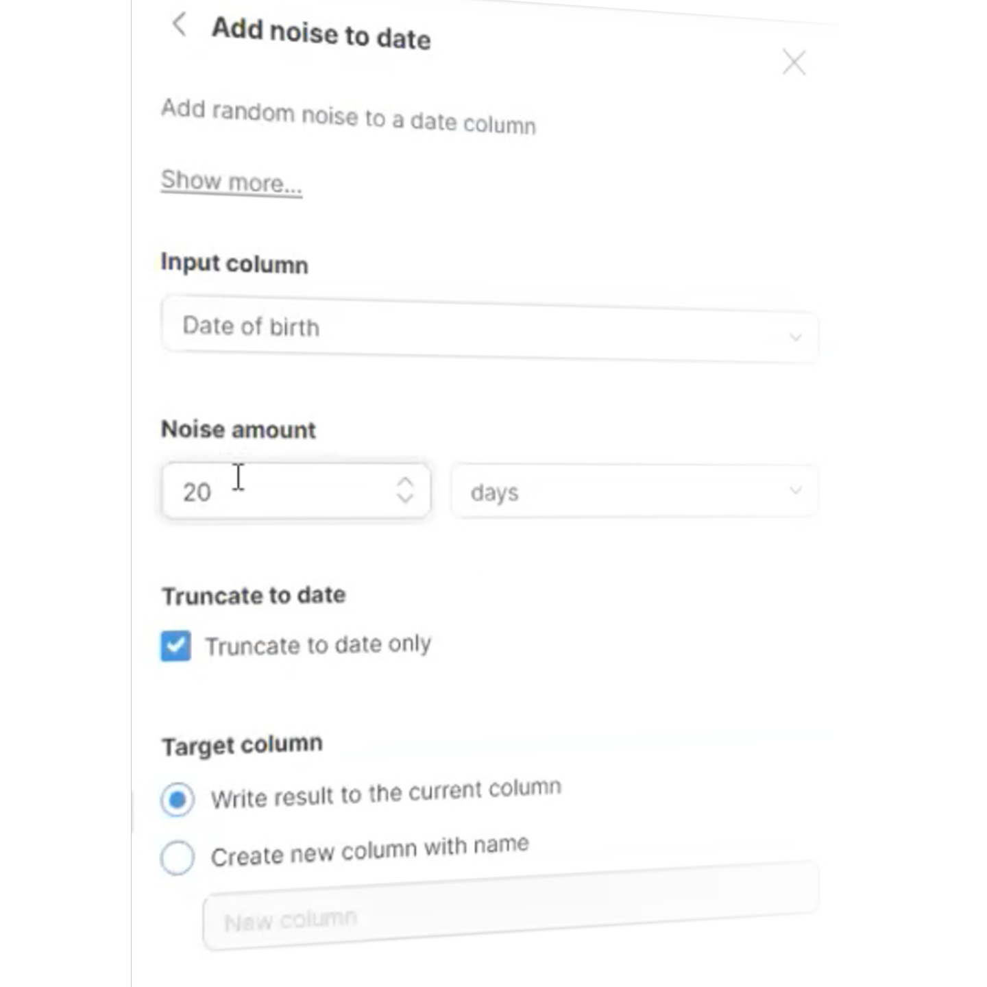 Data Anonymization | CloverDX